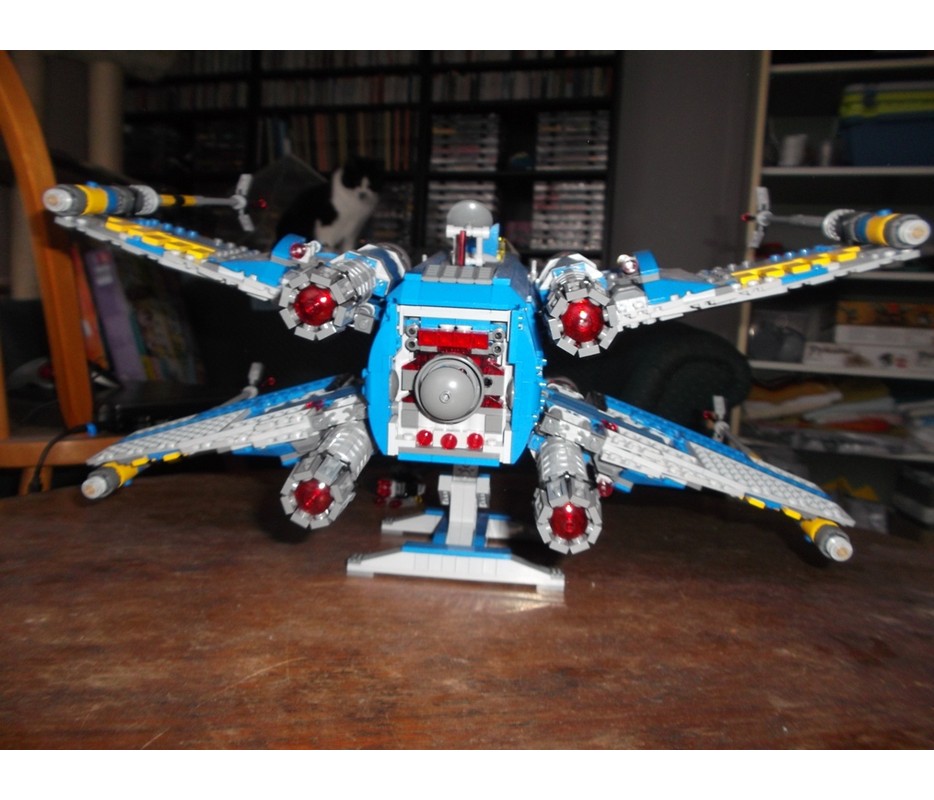 LEGO MOC Benny's X-wing by Bolbuyk | Rebrickable - Build with LEGO