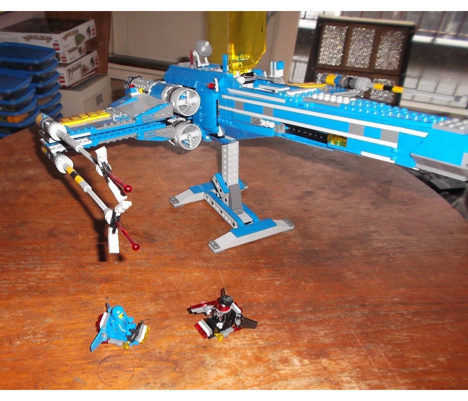 LEGO MOC Benny's X-wing by Bolbuyk | Rebrickable - Build with LEGO