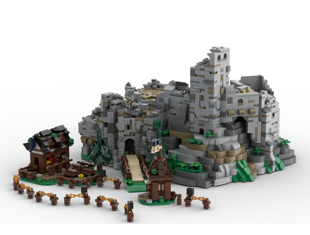 LEGO MOC-239000 Mini Blaustein Castle - Tourism / Tourismus by Firun ...