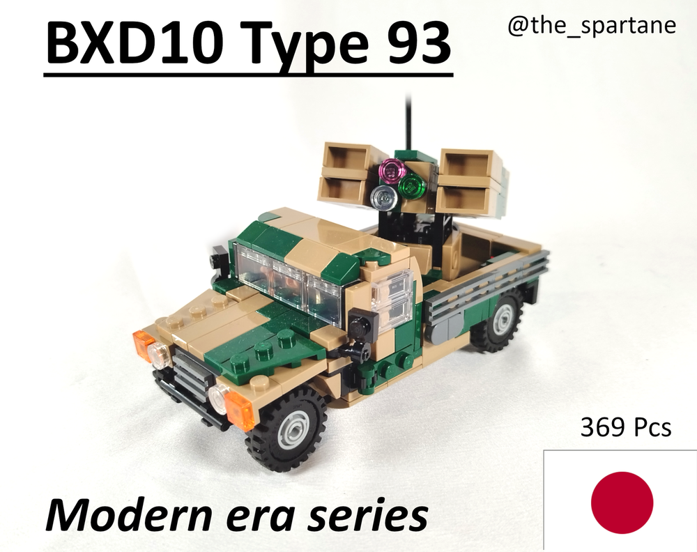 LEGO MOC BXD10 Type 93 by Spartane | Rebrickable - Build with LEGO