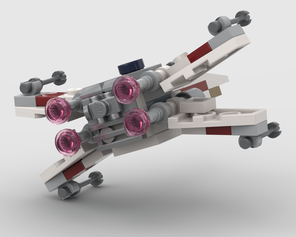 LEGO MOC Mini (X)-wing by ao-ka | Rebrickable - Build with LEGO
