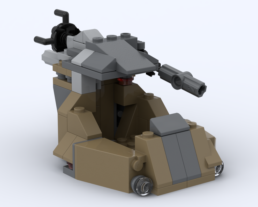 LEGO MOC Mandalorian Camo Tank 75373 Alt Build by CalebTheCollector ...