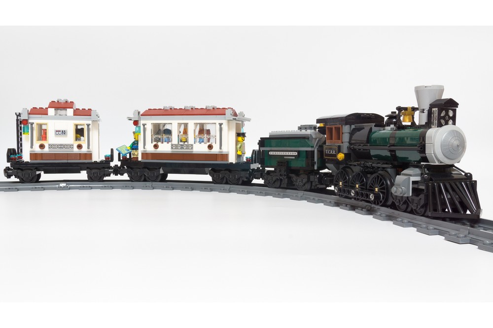 LEGO MOC 79111 Lone Ranger Train - Motorized with PF by apparat ...