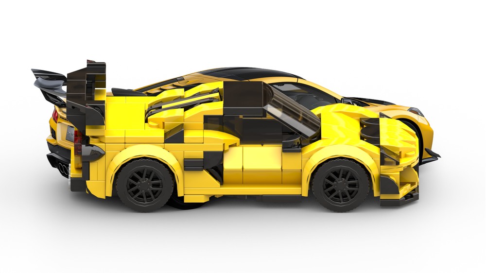 LEGO MOC-239059 Chevrolet Corvette ZR1 C8 (6 stud wide "old Speed ...