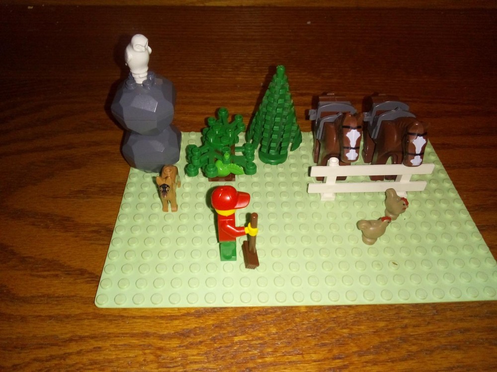 LEGO MOC Farm Minibuild by scrapper142valk | Rebrickable - Build with LEGO
