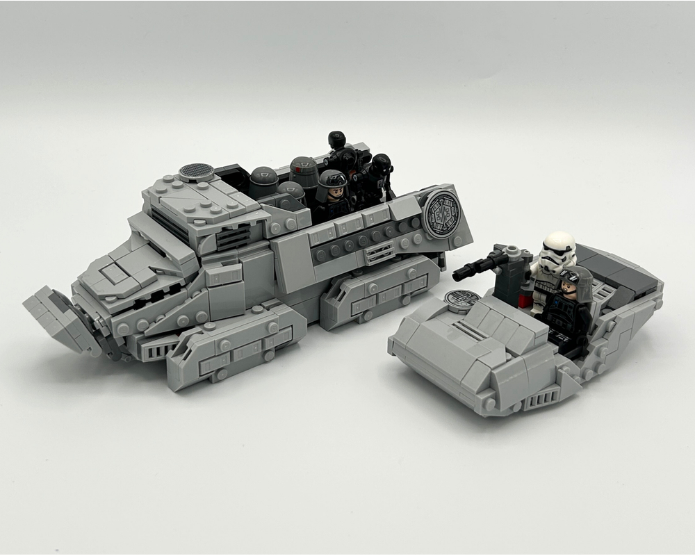 LEGO MOC-239086 Imperial Riot Tank & Armored Speeder & Barricades ...