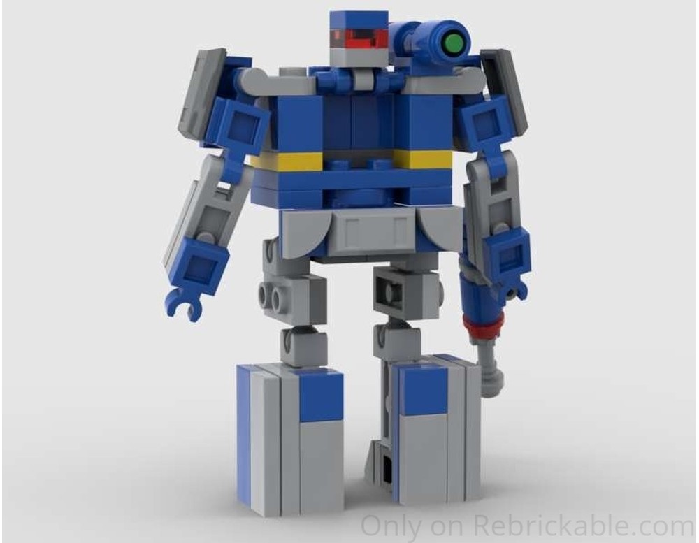 LEGO MOC Mini Soundwave V2 by moyerpandabuilder | Rebrickable - Build ...