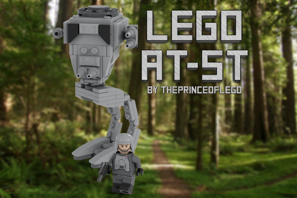 LEGO MOC Mini AT-ST by ThePrinceOfLego | Rebrickable - Build with LEGO