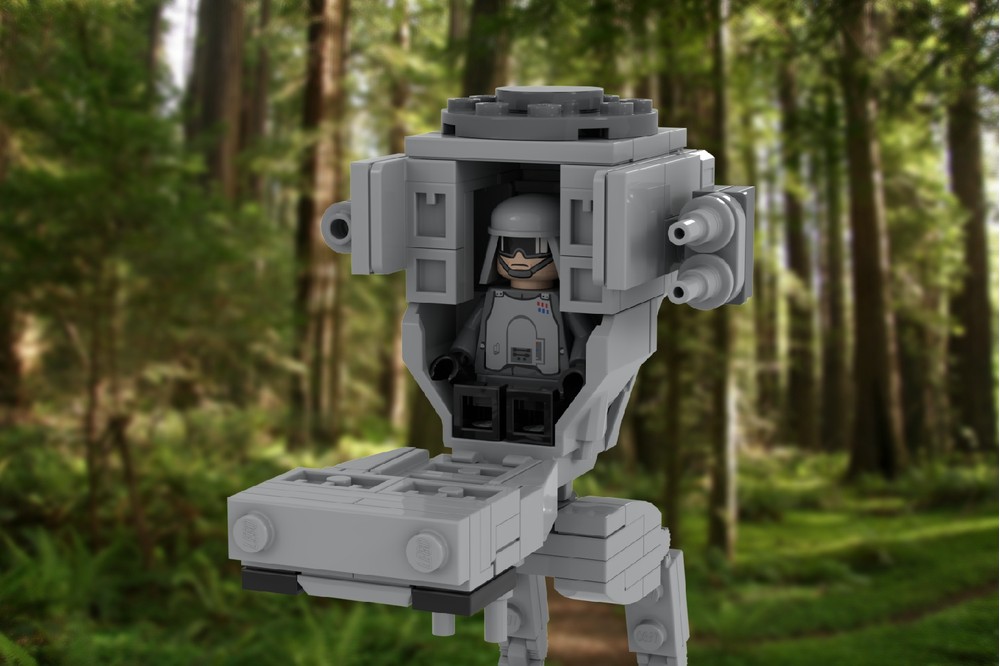 LEGO MOC Mini AT-ST by ThePrinceOfLego | Rebrickable - Build with LEGO