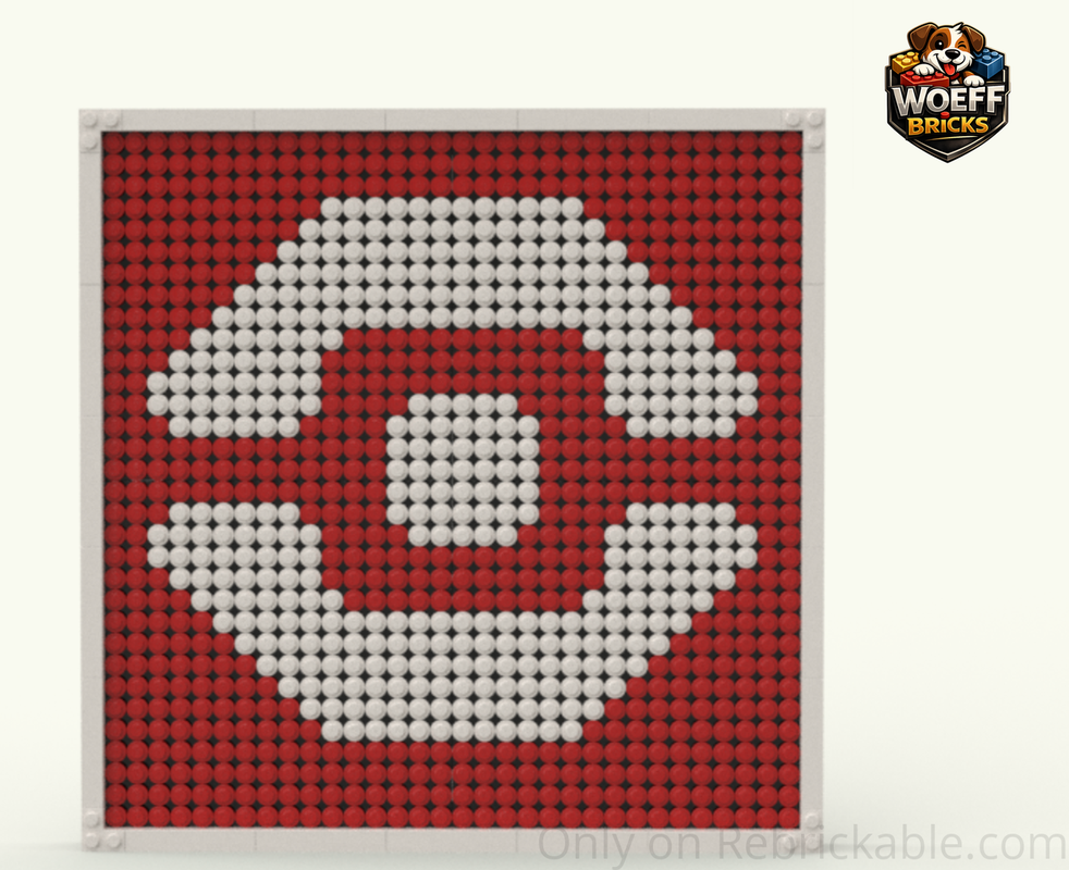 LEGO MOC Mindstorms logo by Woeff Bricks | Rebrickable - Build with LEGO