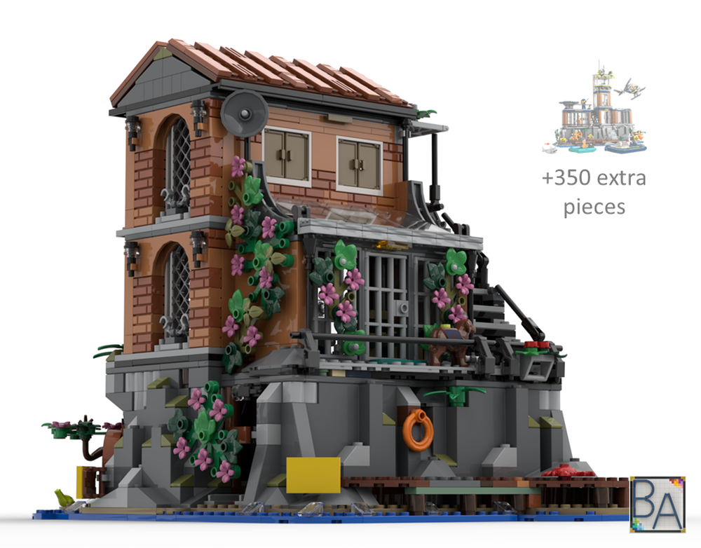 LEGO MOC Secret Agent's Home - Riviera Extension by Brick Artisan ...
