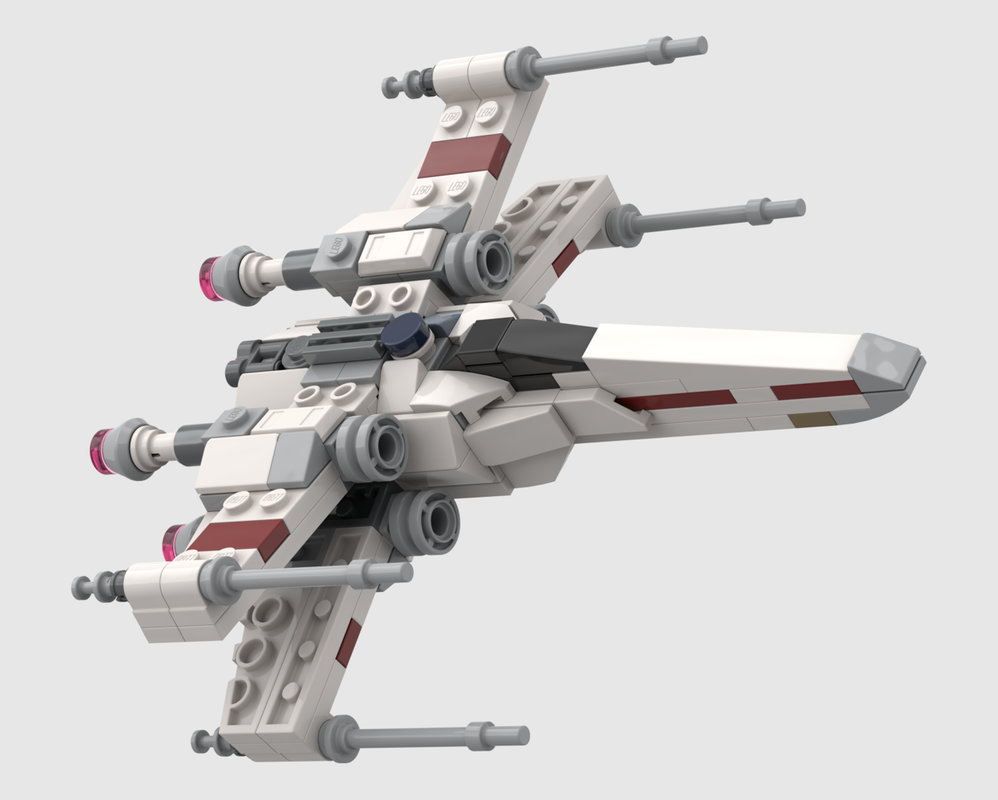 LEGO MOC-239121 Mini (X)-wing (larger scale) by ao-ka | Rebrickable ...