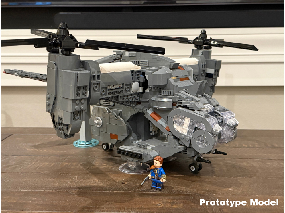 LEGO MOC-239131 Vertibird (Minifig Scale) by Cascadia Bricks ...