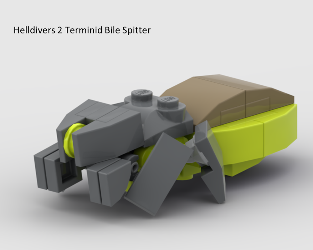 LEGO MOC-239176 Helldivers 2 Terminid Bile Spitter by OswaldSilverton ...