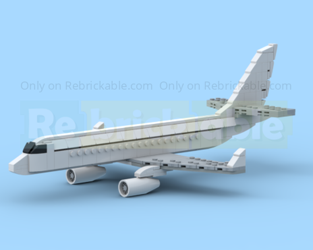 LEGO MOC-239178 Embraer E175 (Blank Livery) by Planeproduction ...