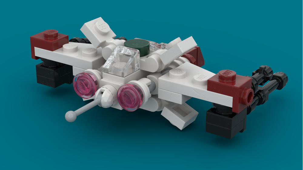 LEGO MOC-239184 Micro ARC-170 (1:450~) by Wolfjockey9 | Rebrickable ...