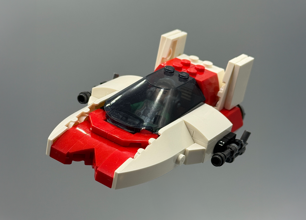 LEGO MOC-239187 Chibi A-Wing by farawaybricks | Rebrickable - Build ...