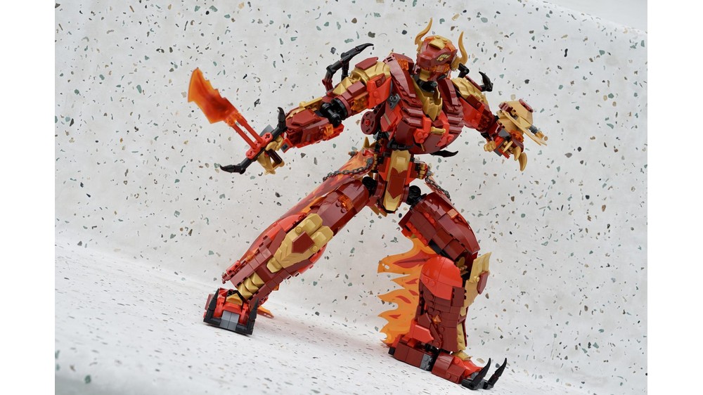 LEGO MOC-239211 71822 Dragon Kai Mech by Ransom_Fern | Rebrickable ...