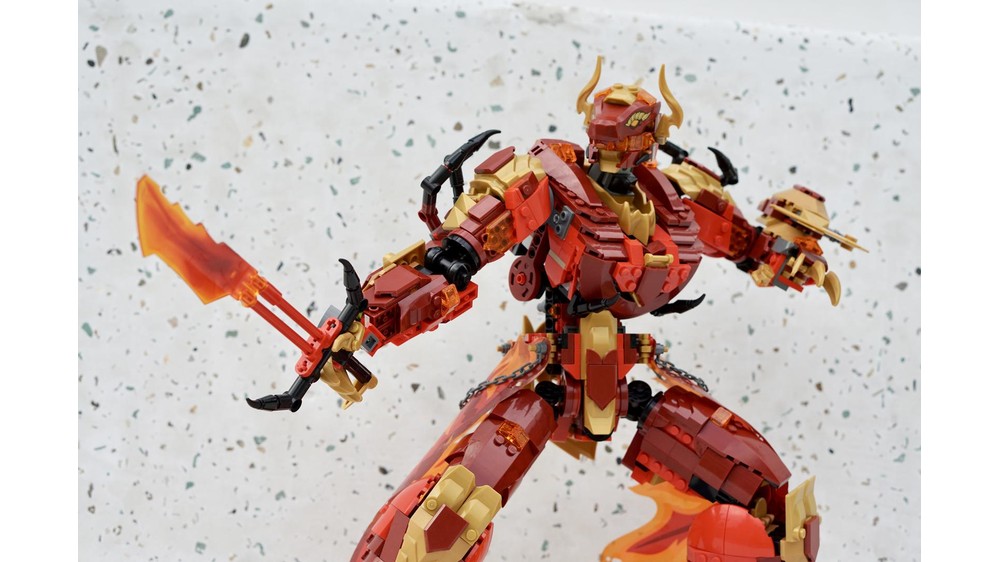 LEGO MOC-239211 71822 Dragon Kai Mech by Ransom_Fern | Rebrickable ...