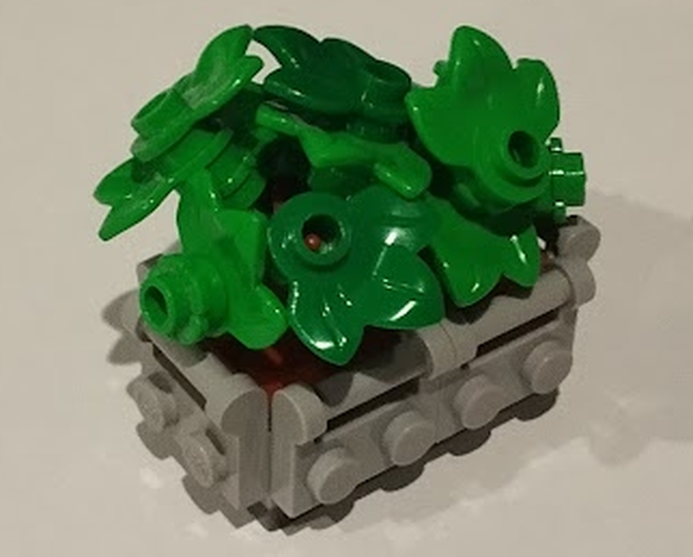 LEGO MOC-239234 city bush pot by R2Dclem | Rebrickable - Build with LEGO