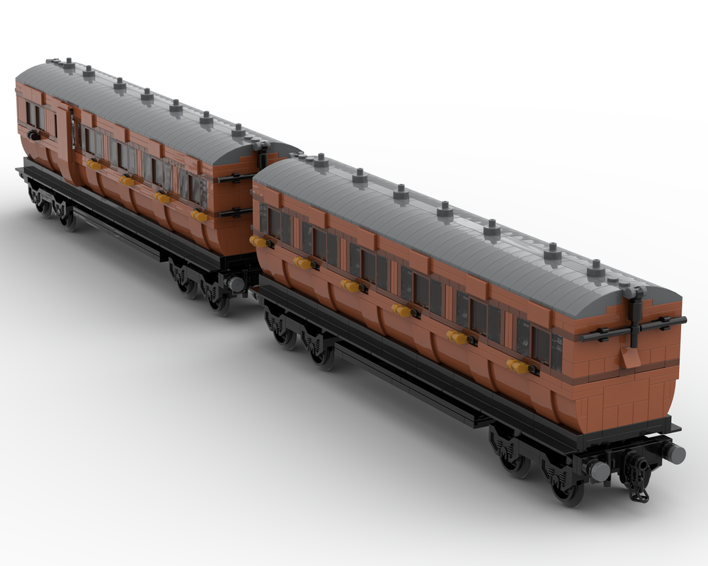 LEGO MOC Pre-Grouping Bogie Coaches - Annie and Clarabel by ...