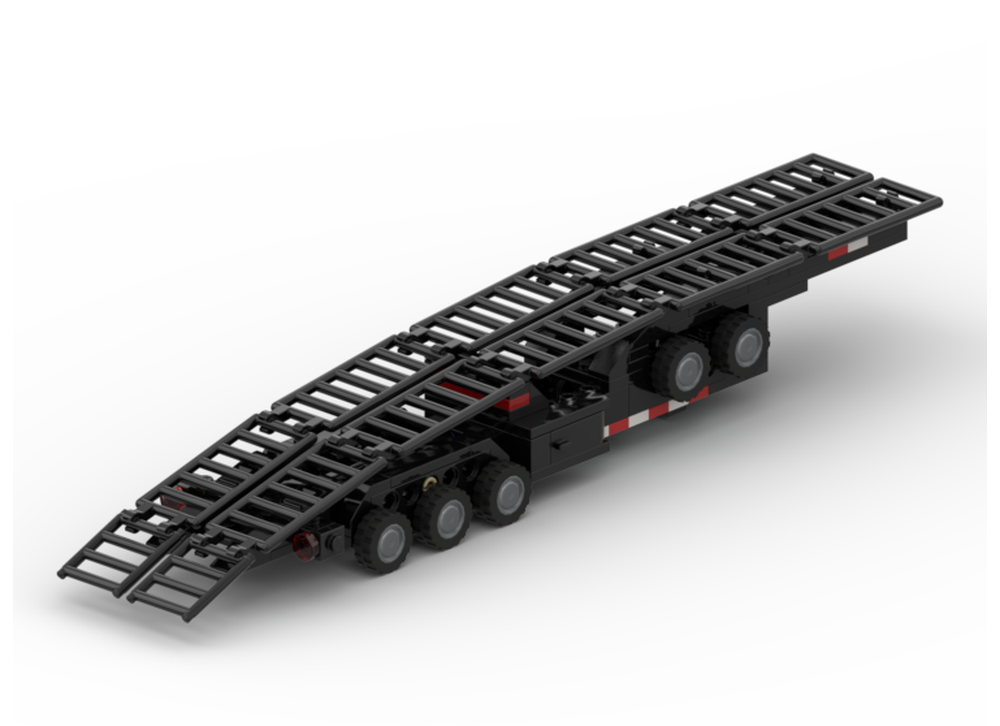 LEGO MOC-239257 (Free) Gooseneck Car Hauler by Zudineer | Rebrickable ...