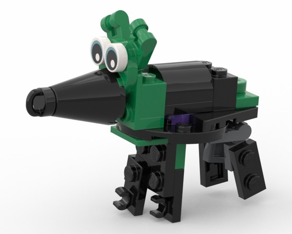 LEGO MOC Witch Wild Boar by LegoFever | Rebrickable - Build with LEGO