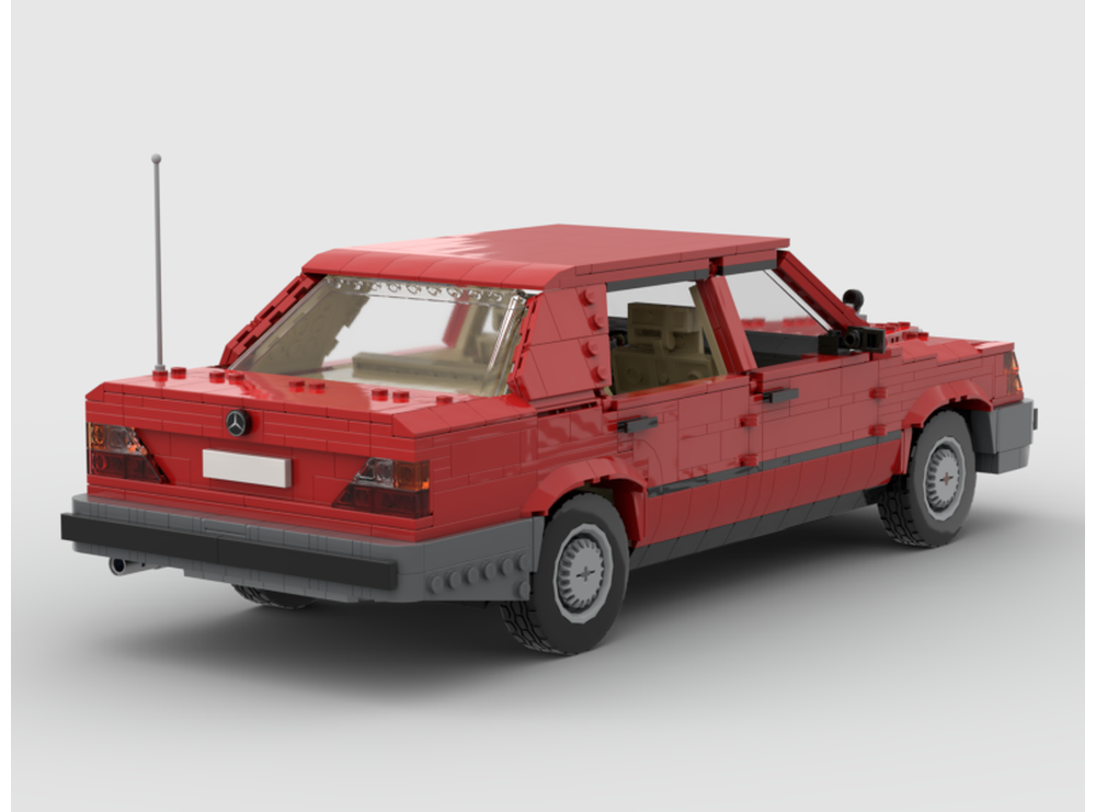 LEGO MOC-239260 Mercedes-Benz W124 Sedan by TheCarBuilder | Rebrickable ...