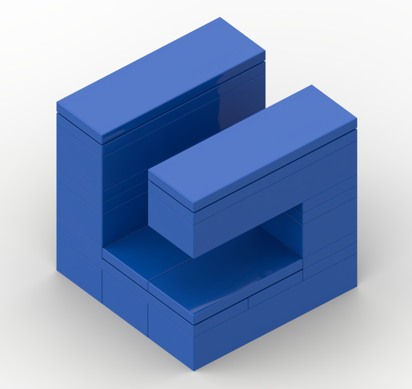 LEGO MOC Glazed Logo by birdbrickbuilds | Rebrickable - Build with LEGO