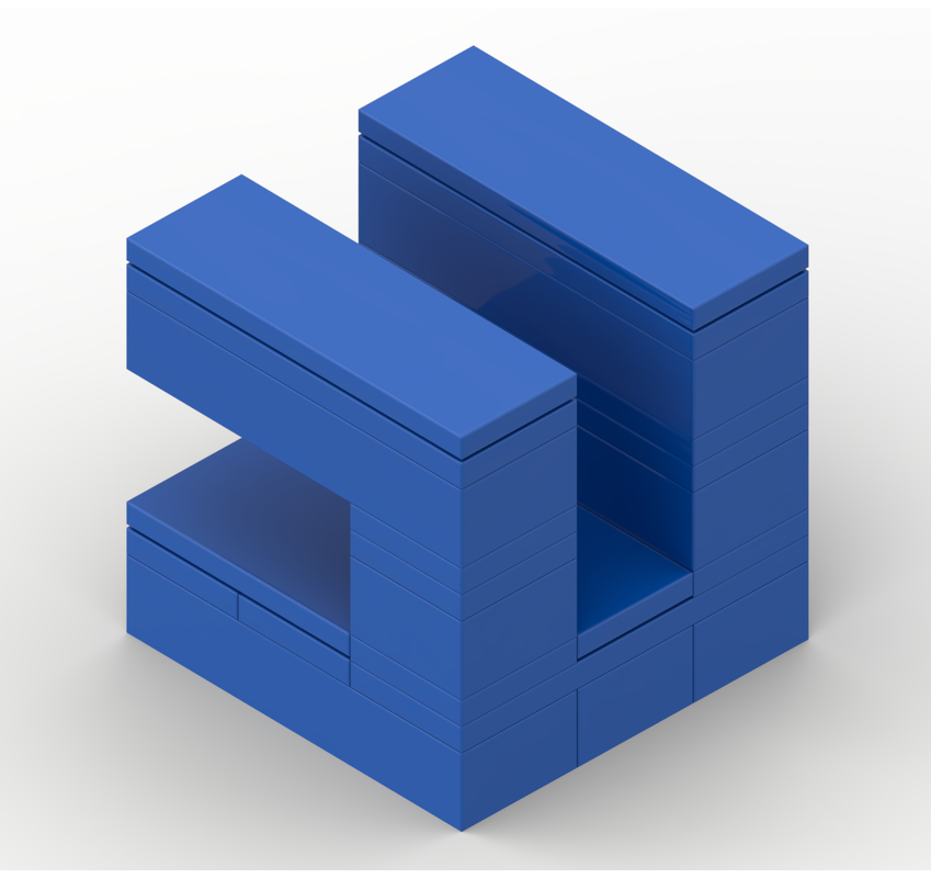 LEGO MOC Glazed Logo by birdbrickbuilds | Rebrickable - Build with LEGO