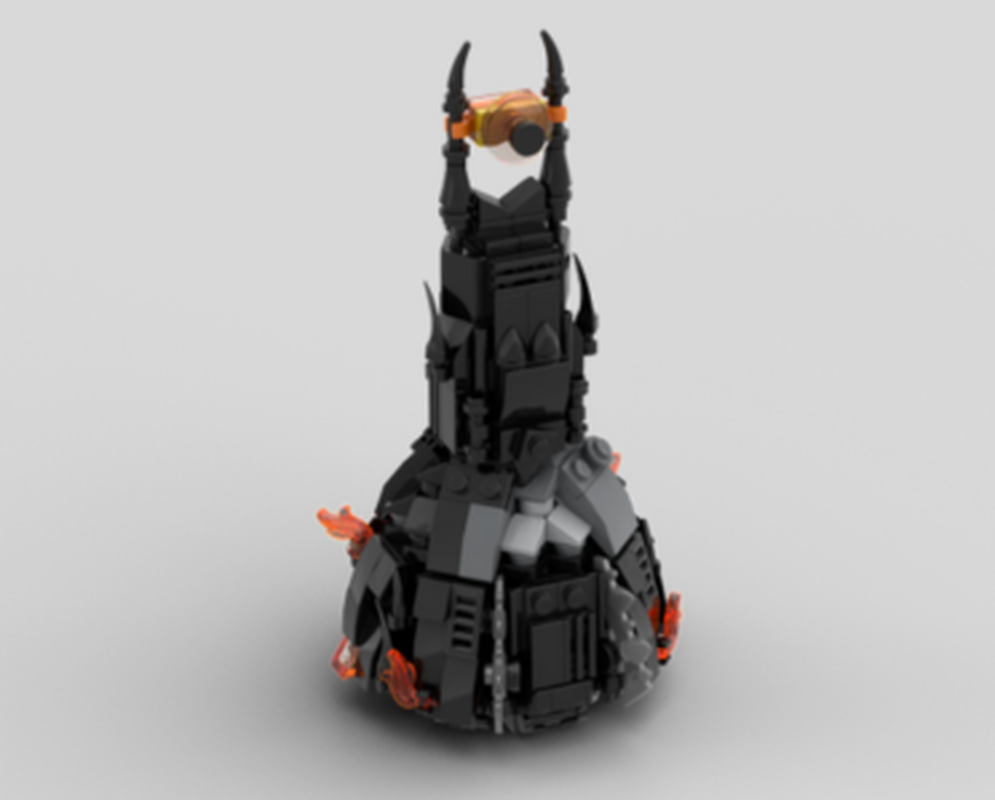LEGO MOC-239279 Mini Barad-Dûr by BuildingStuffig | Rebrickable - Build ...