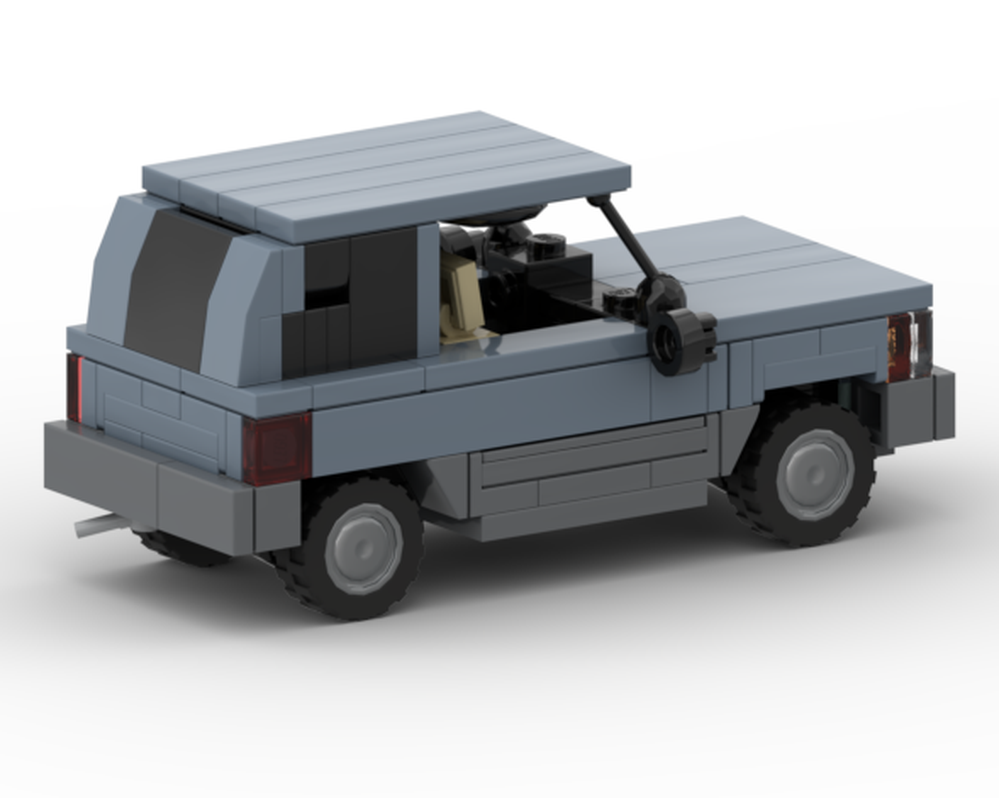 LEGO MOC-239289 1980 Fiat Panda by Zudineer | Rebrickable - Build with LEGO