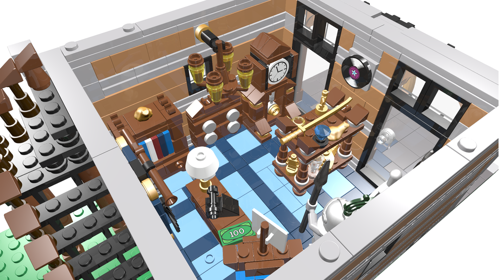 LEGO MOC Antique Shop by SkywardBrick | Rebrickable - Build with LEGO