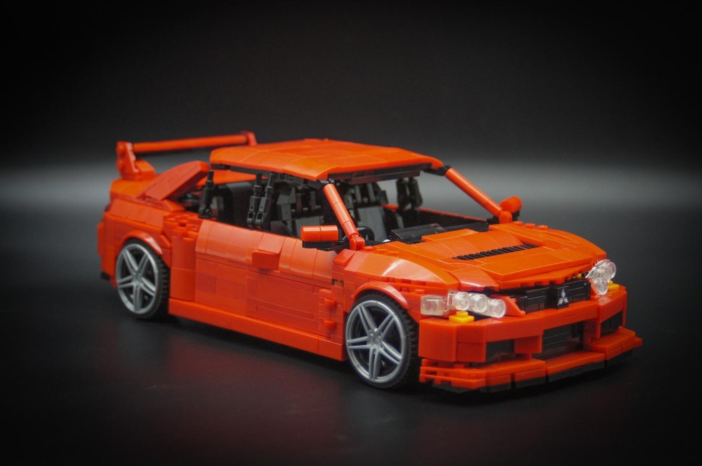 LEGO MOC Mitsubishi Lancer Evolution IX by Bens Lego Cars | Rebrickable ...