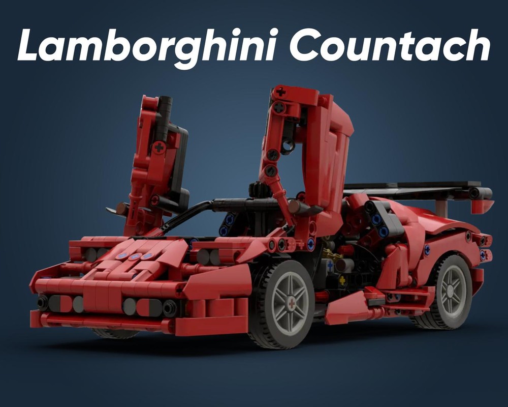 Lego Countach Alternate Build