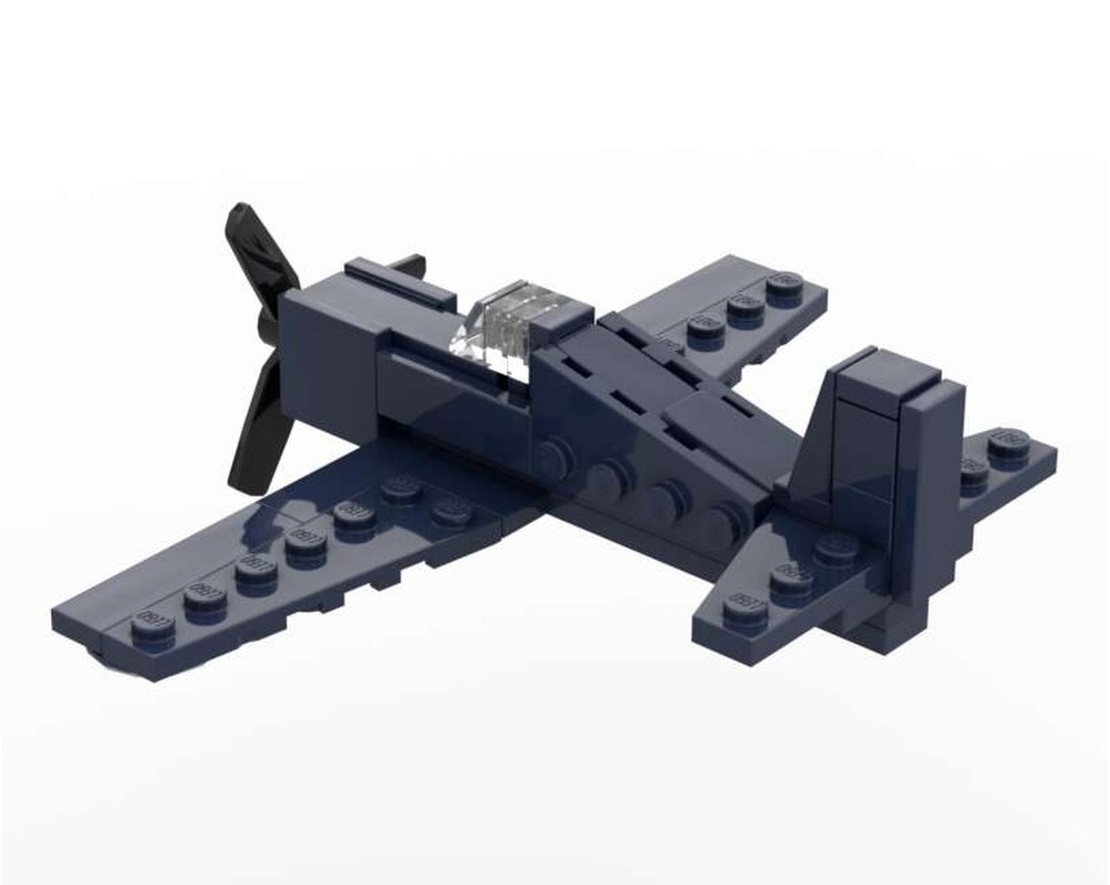 LEGO MOC-239308 Grumman F6F Hellcat (1/110 scale) by Vincent W ...
