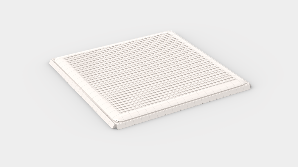 LEGO MOC-239309 MILS-plate front decorations with corners by McCavity ...