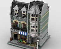 LEGO Set 10185-1 Green Grocer (2008 Modular Buildings) | Rebrickable ...