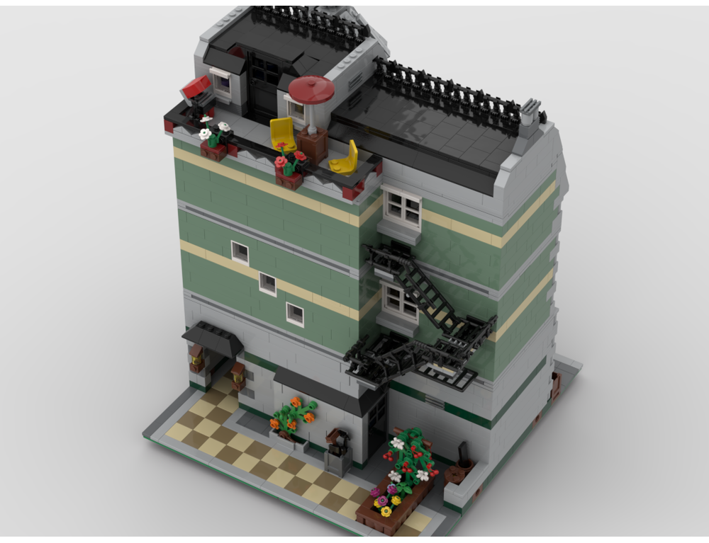 LEGO MOC-239332 Modular Makeover - Green Grocer by Vandor214 ...