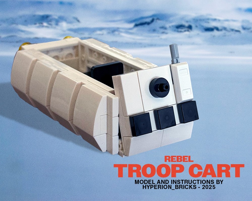 LEGO MOC-239352 Rebel Troop Cart by Hyperion_Bricks | Rebrickable ...