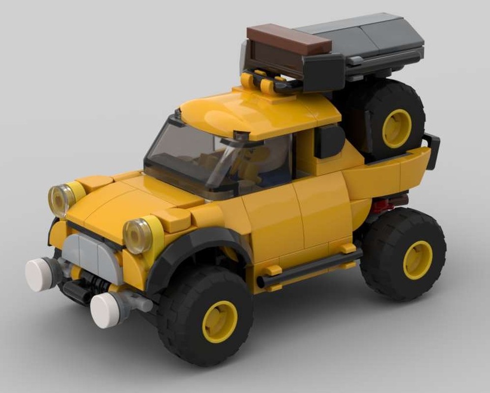 LEGO MOC Mini Morris Camel Trophy style by darsedz | Rebrickable ...