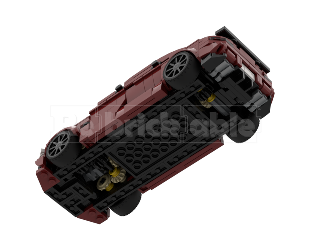 LEGO MOC-239379 Mercedes-AMG GT 63 S E (Working V8 connected to an AWD ...