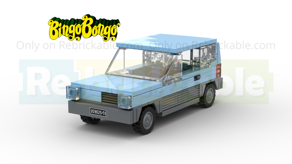 LEGO MOC 1980 Fiat Panda 45 'Bingo Bongo' by BRSBricks | Rebrickable ...