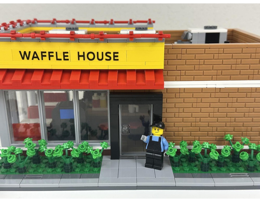 LEGO MOC-239392 Waffle House by wooootles | Rebrickable - Build with LEGO