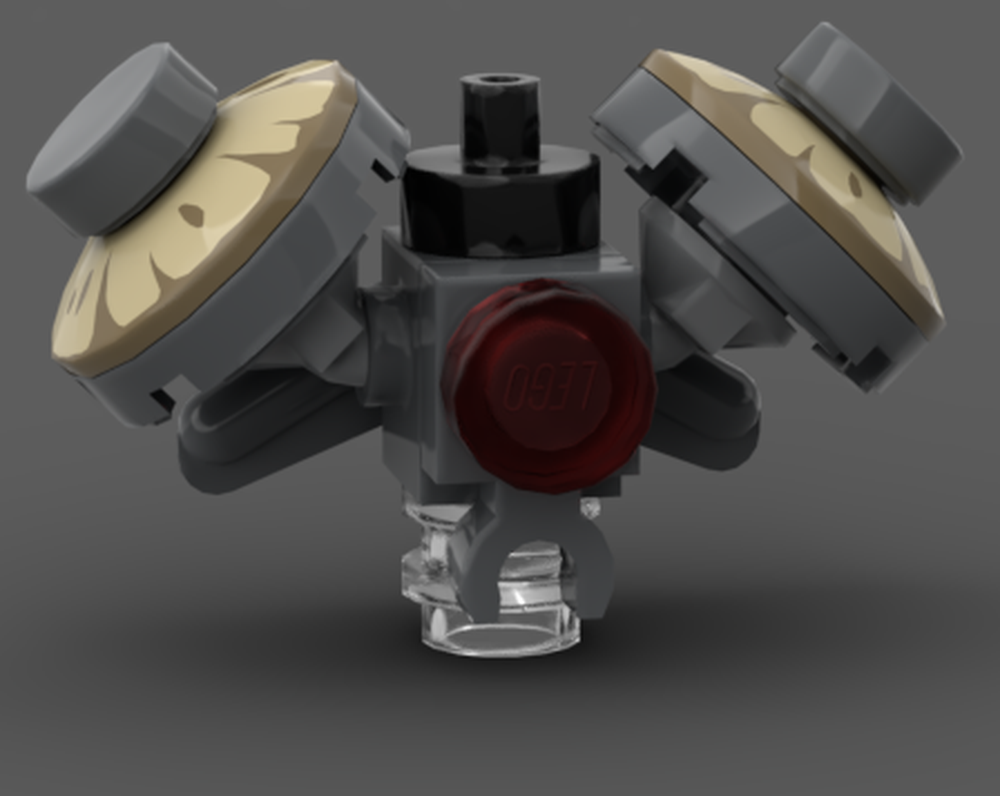 LEGO MOC-239393 Buzz droid -- minifigure scale by Brick Horizon ...