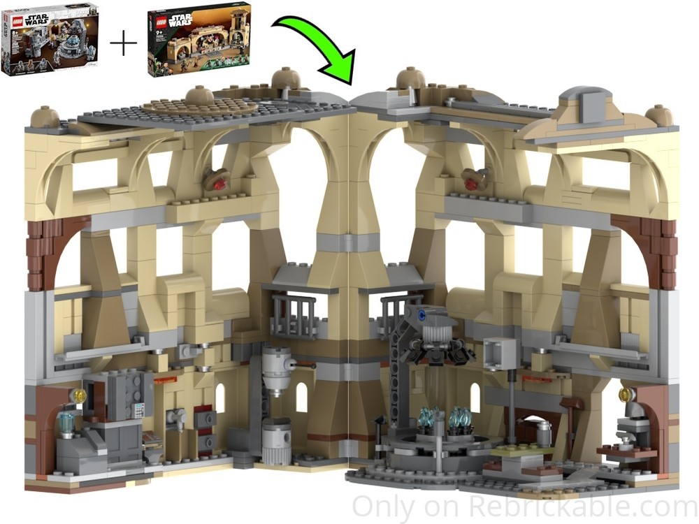 LEGO MOC Book Nook Mandalorian Forge 75319+75326 by dmonti79 ...