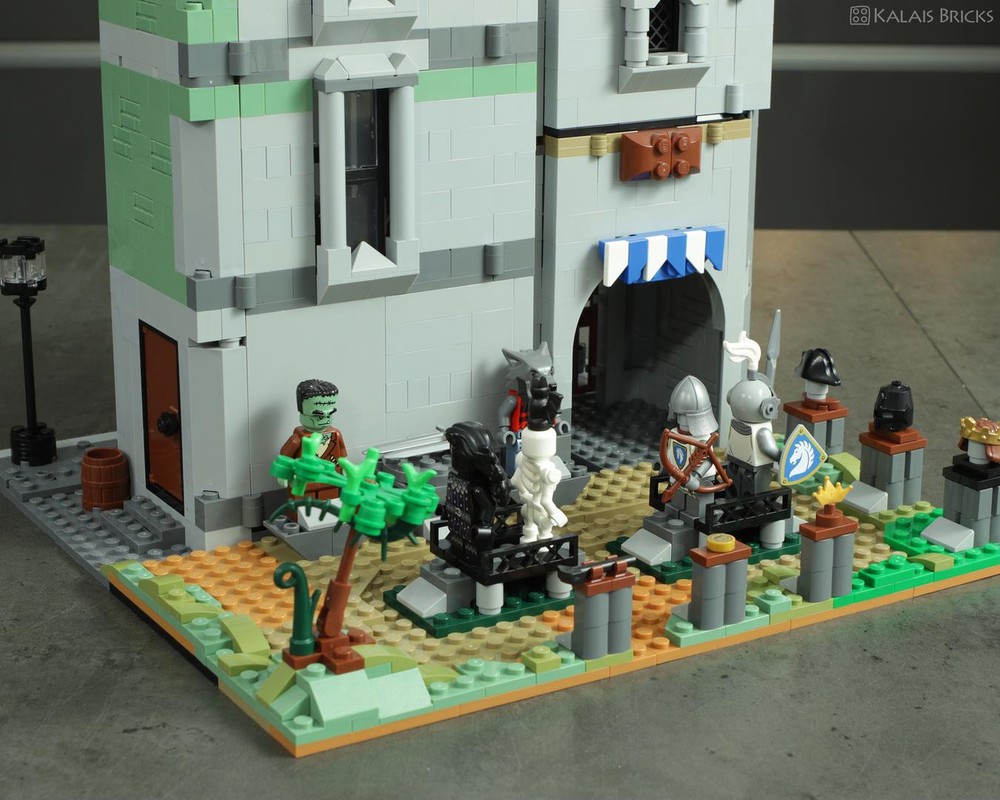 LEGO MOC-239398 Tenement building made of Creator 31167 and 31168 sets ...