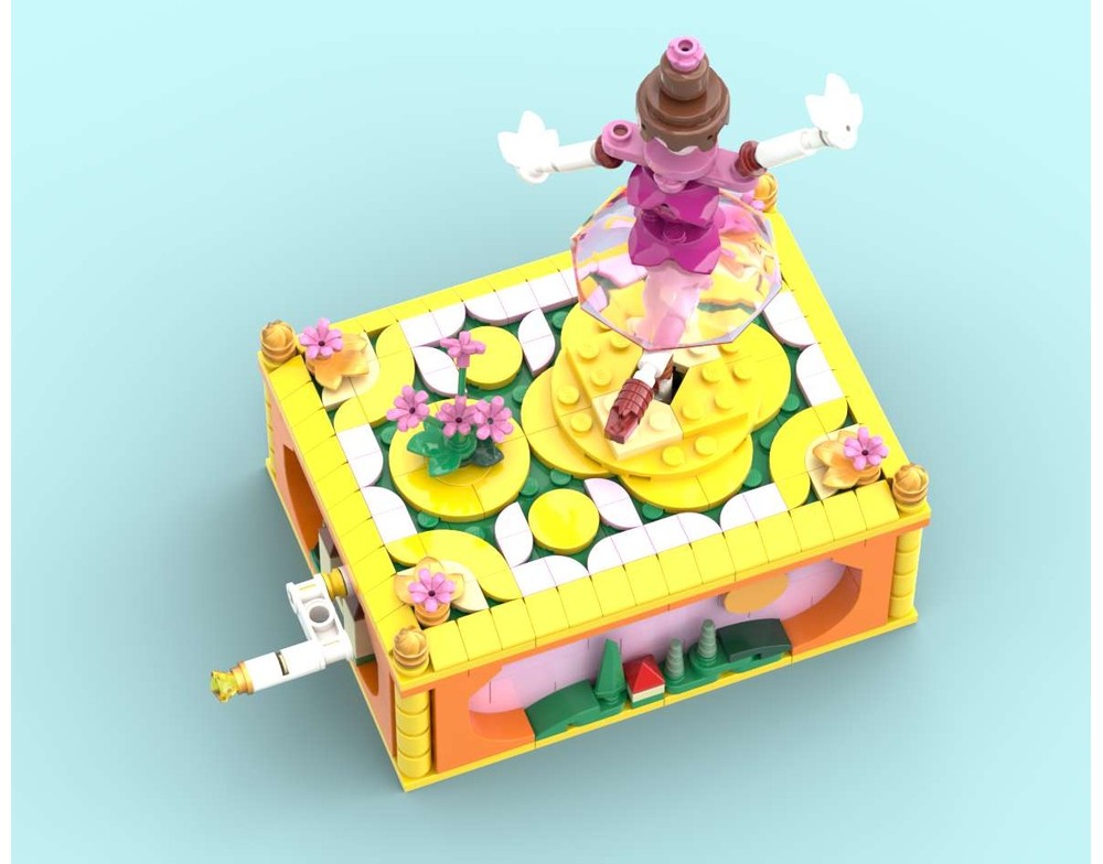 LEGO MOC-239408 Dancing Ballerina by Frambozia | Rebrickable - Build ...