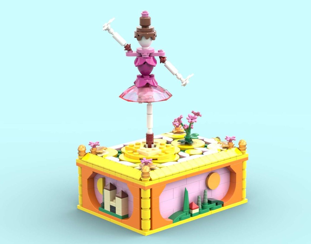 LEGO MOC-239408 Dancing Ballerina by Frambozia | Rebrickable - Build ...
