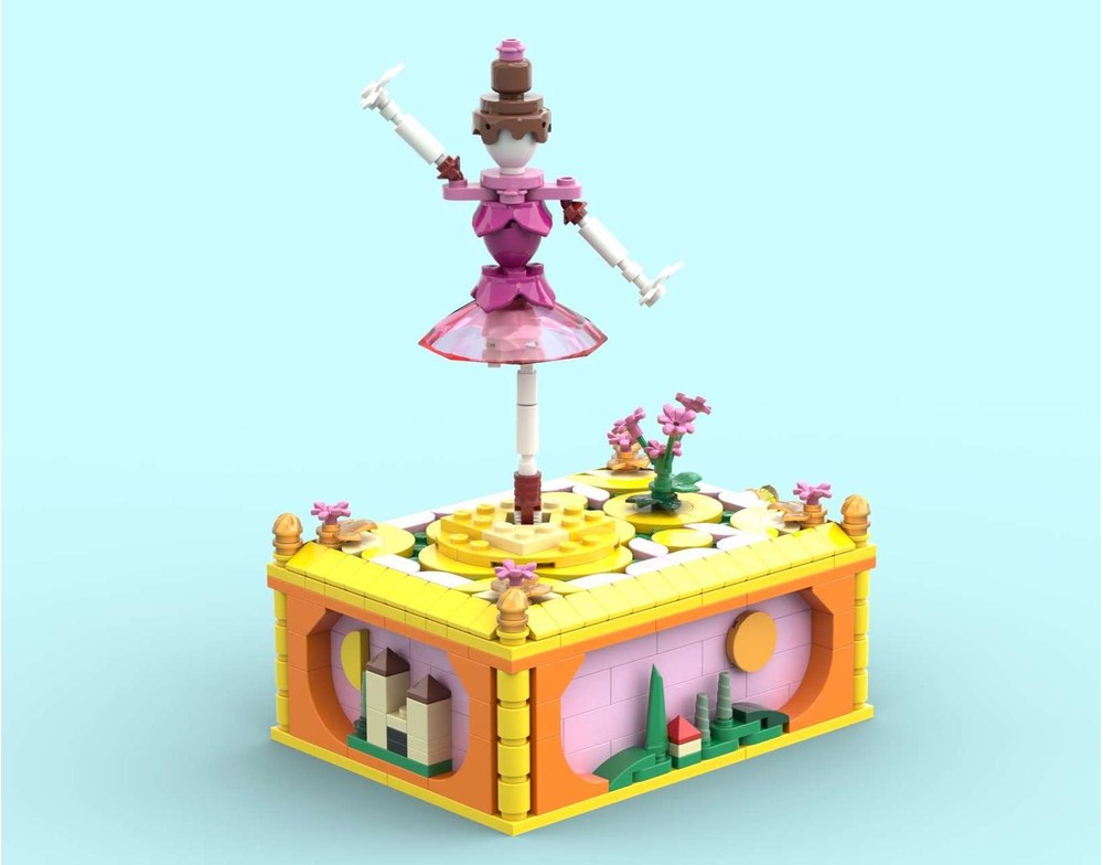 LEGO MOC-239408 Dancing Ballerina by Frambozia | Rebrickable - Build ...